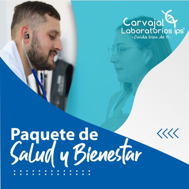 Paquete de salud y bienestar - Carvajal Laboratorios IPS